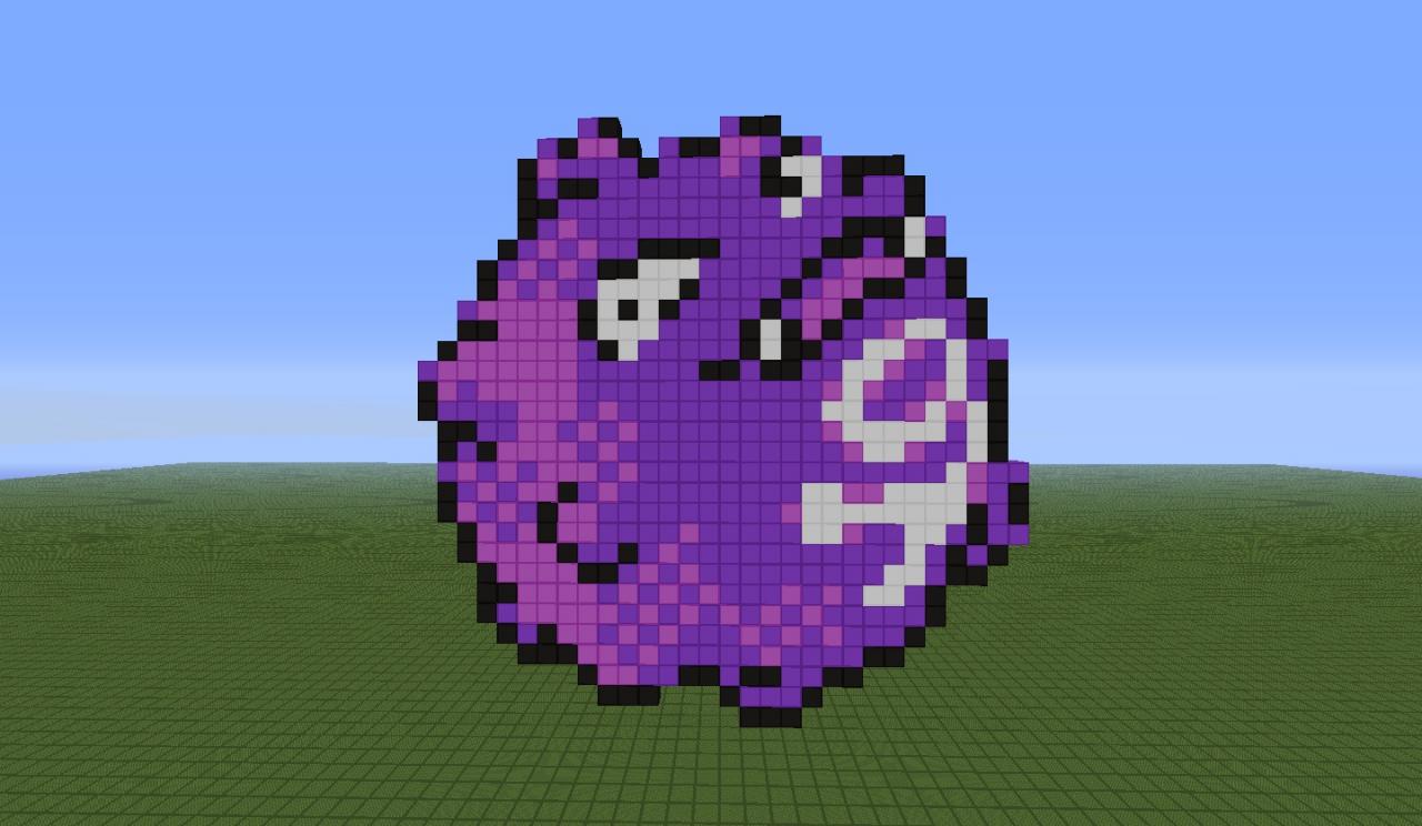 Pokemon Pixel Art (101 - 120) Minecraft Map