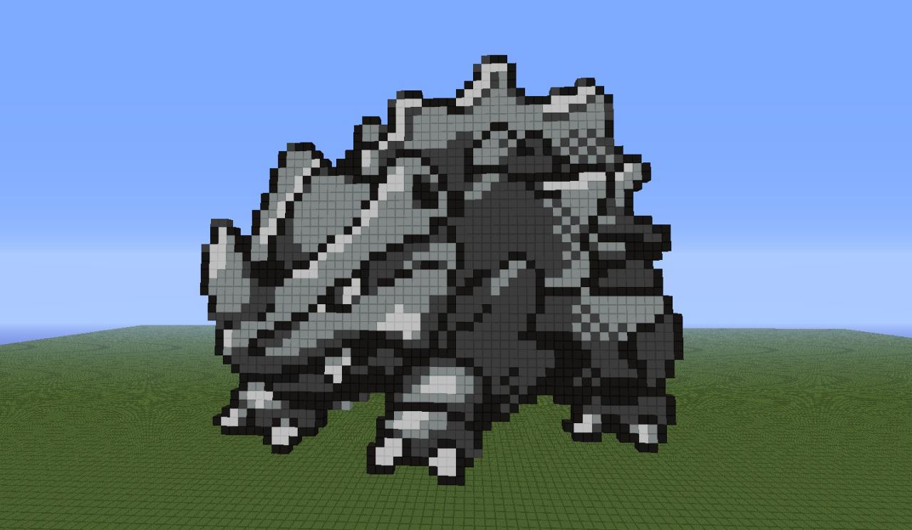 Pokemon Pixel Art (101 - 120) Minecraft Map