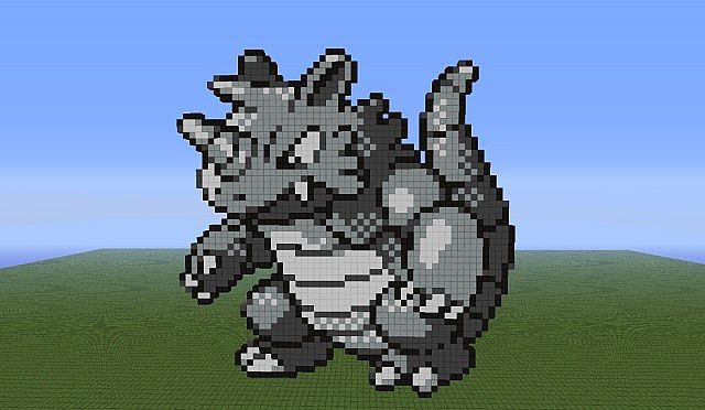 Pokemon Pixel Art (101 - 120) Minecraft Map