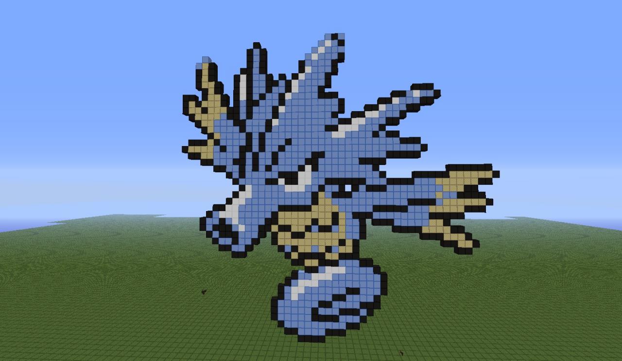 Pokemon Pixel Art (101 - 120) Minecraft Map