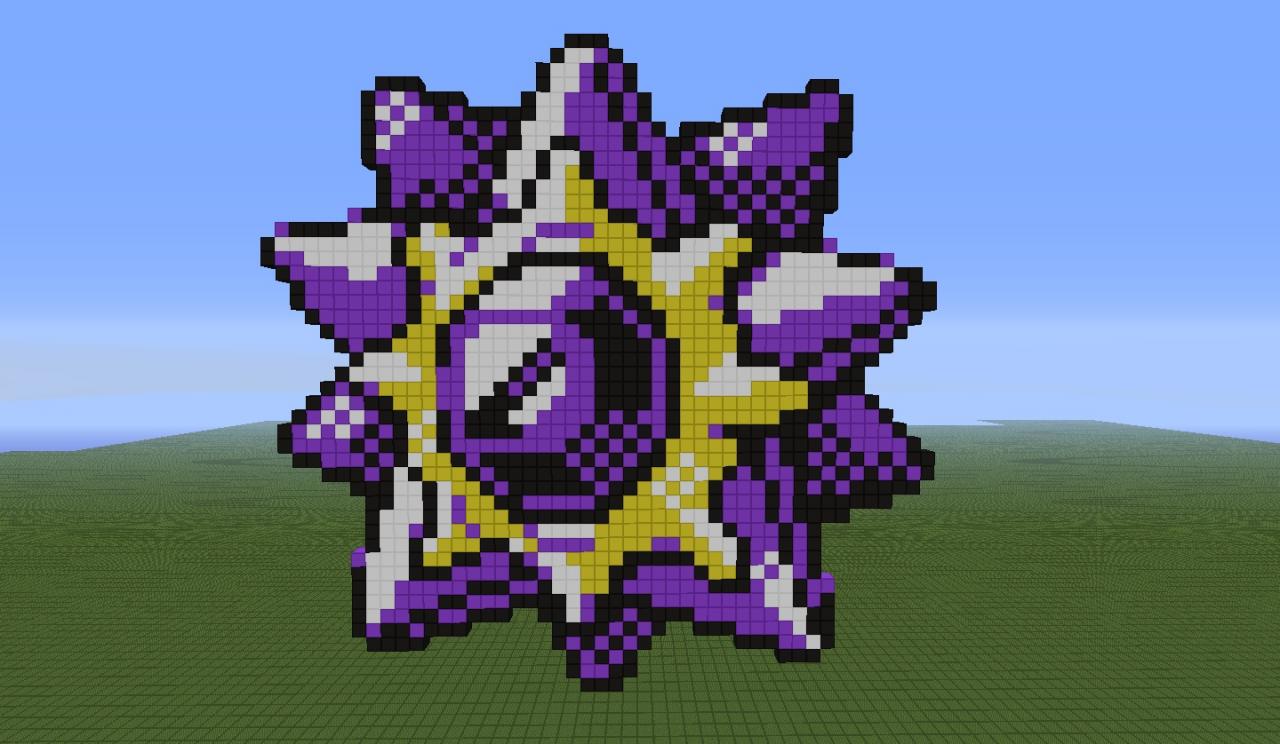 Pokemon Pixel Art (121 - 140) Minecraft Map