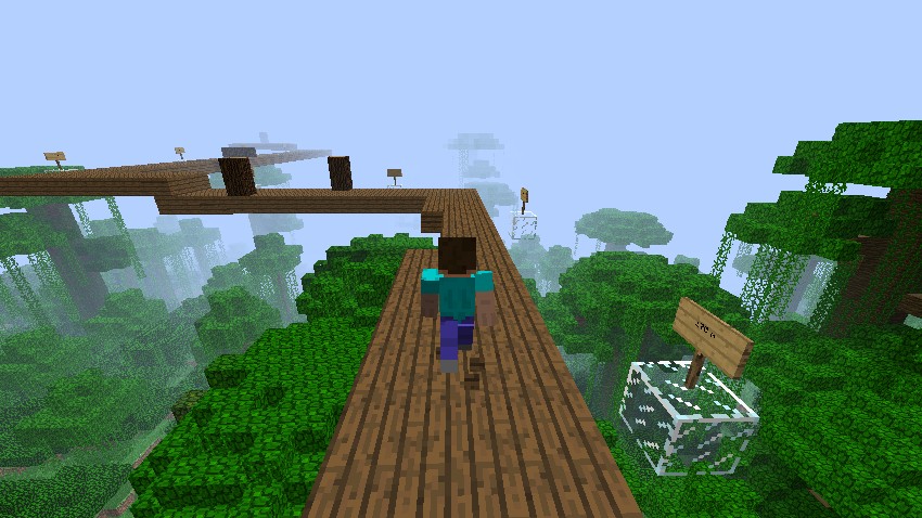 Temple Run Minecraft Map