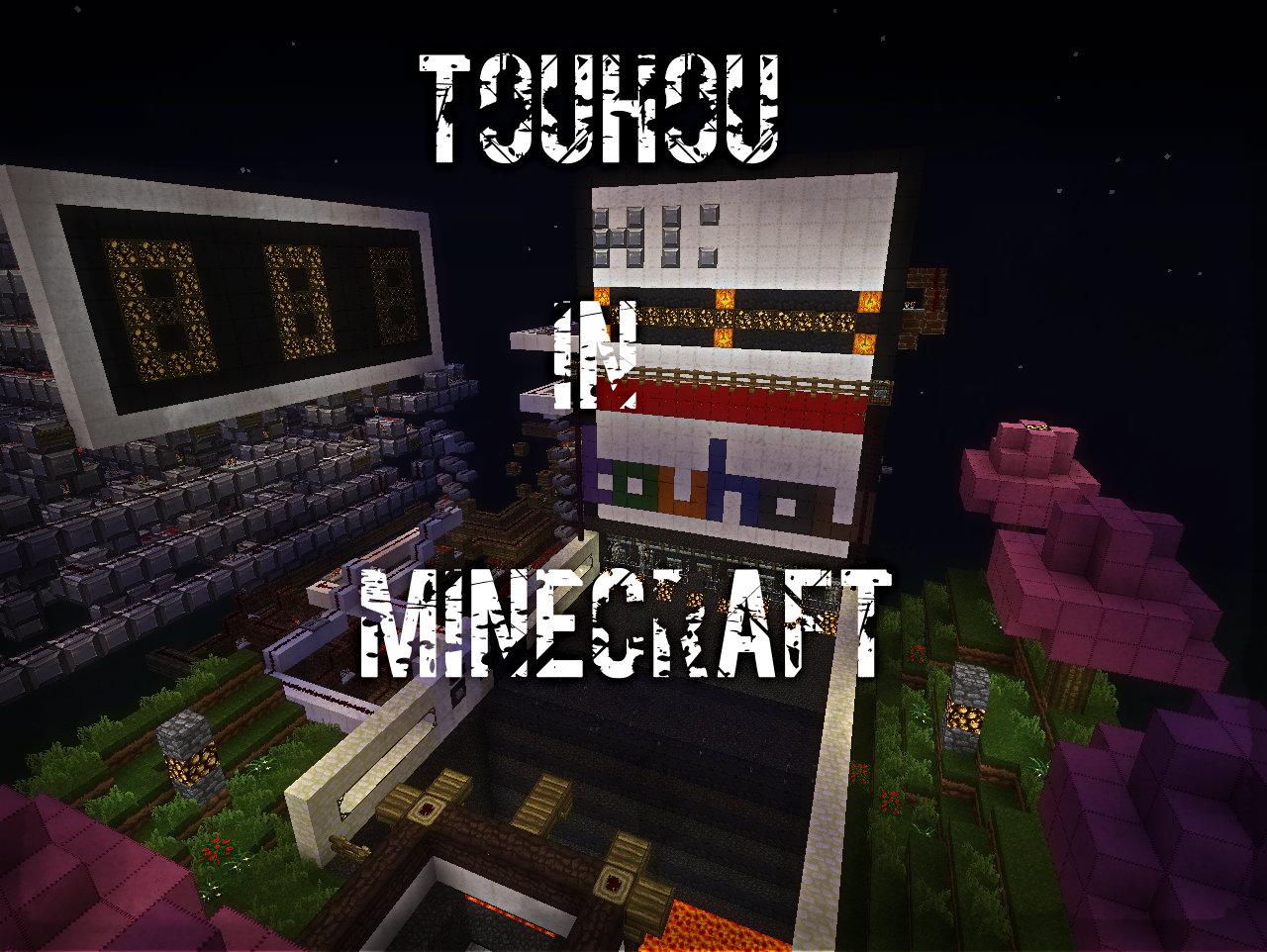 [Minigame][Vanilla] Touhou in Minecraft- Scarlet Moon Minecraft Map