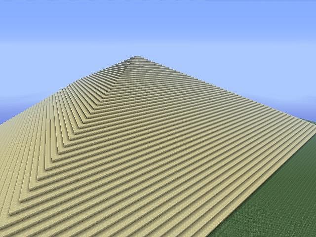 The great pyramids of Giza Minecraft Map