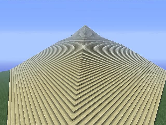 The great pyramids of Giza Minecraft Map