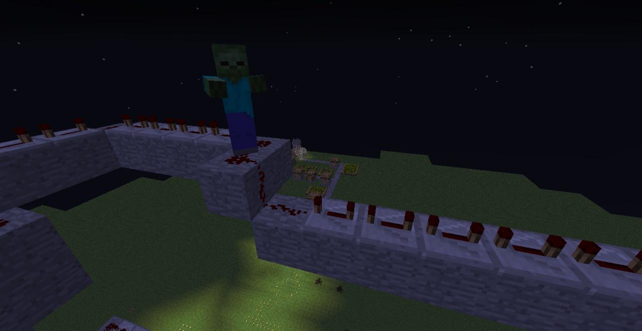 Zombie Run Minecraft Map