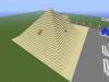 Famous Buildings - Pyramid with Sphinx Minecraft Map