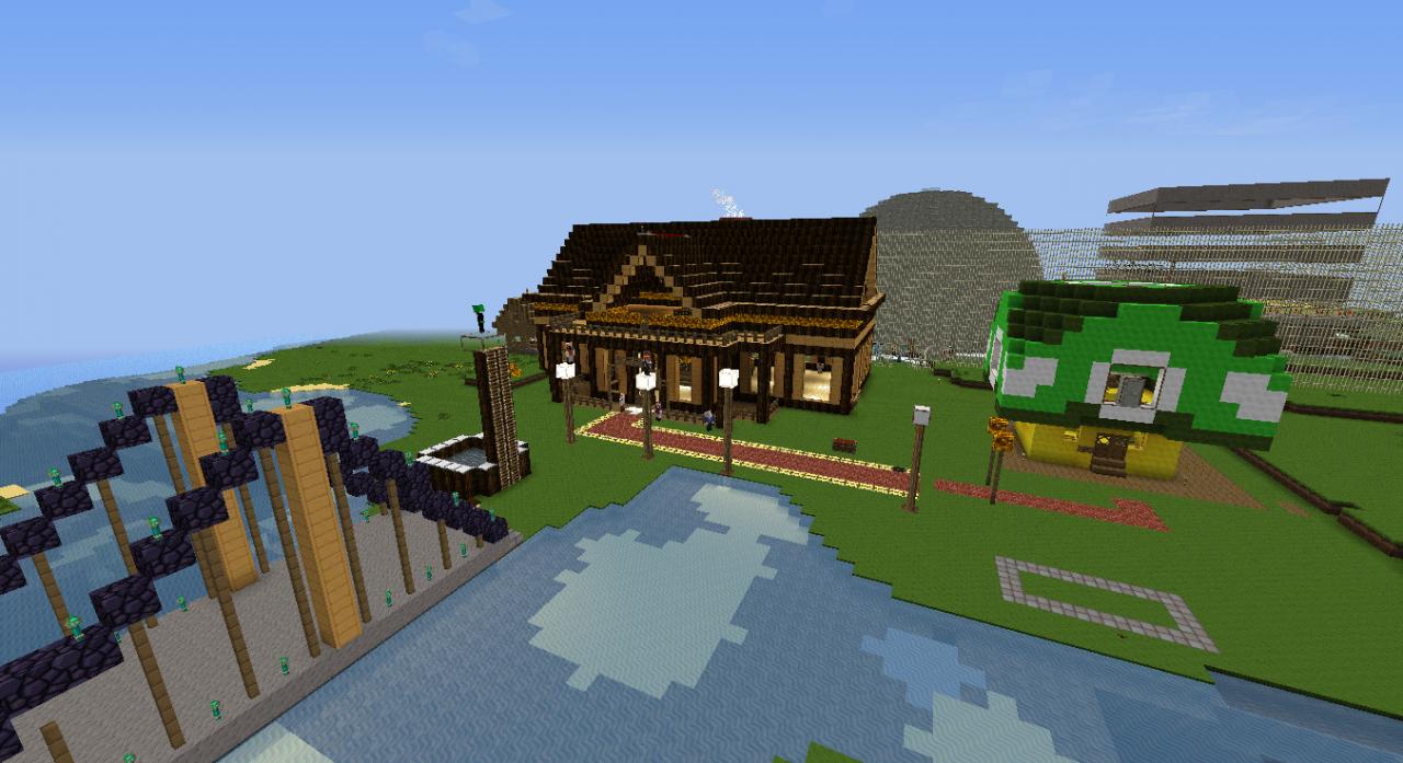 Spawn Point House Minecraft Project