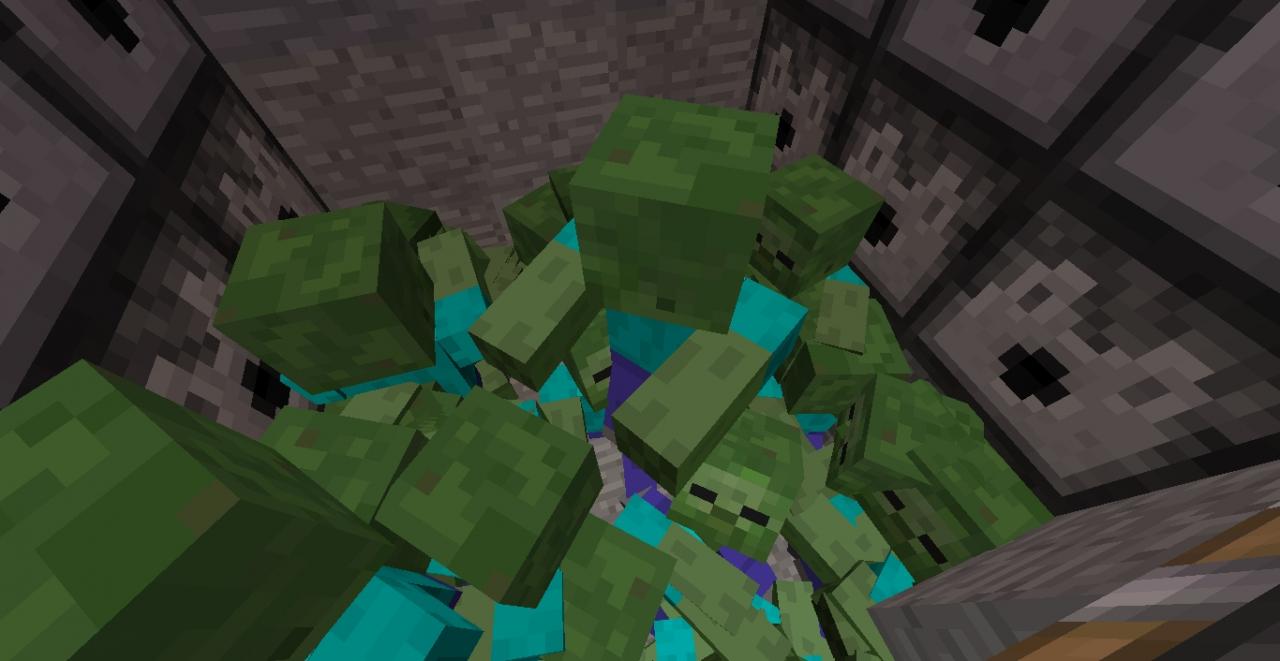 Zombie Run Minecraft Map