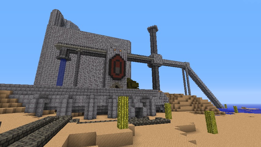 City, Castle, factory and more Minecraft Map