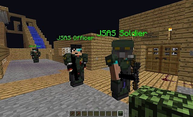 Army Training Ground Minecraft Map