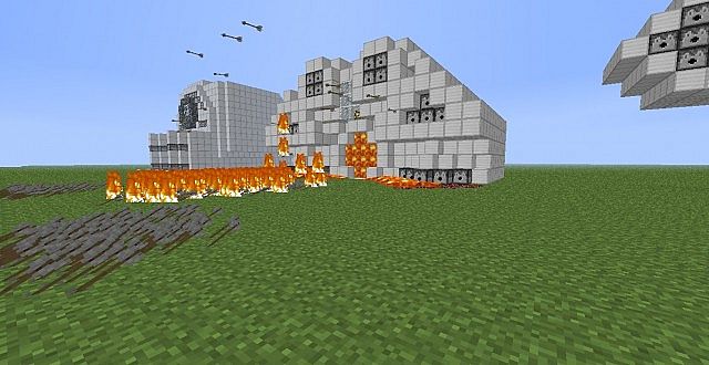 Redstone Robots/Aircraft (or whatever you want to call it) Minecraft Map