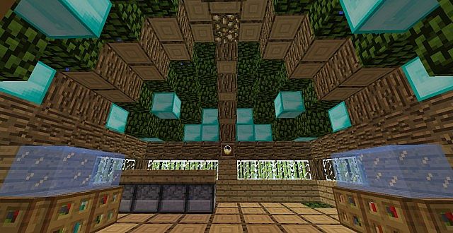 The Inside Of The EPic House Minecraft Map
