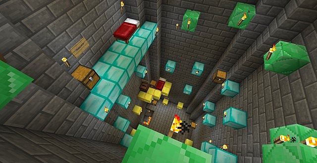 The challenge tower Minecraft Map