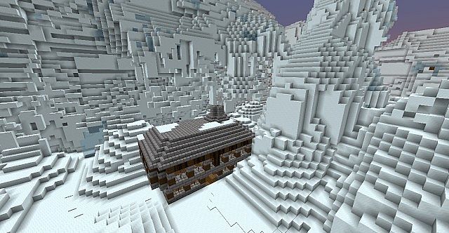 Neige Ville Minecraft Map