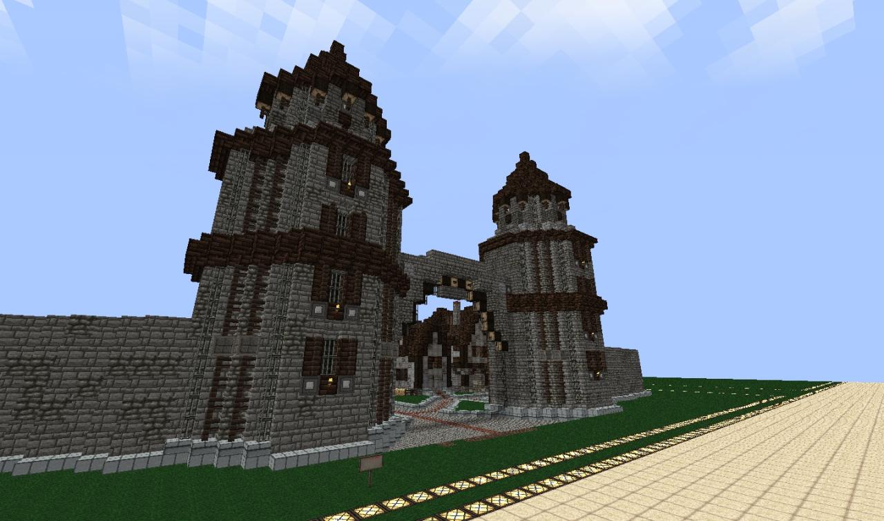 Castle Town Minecraft Map