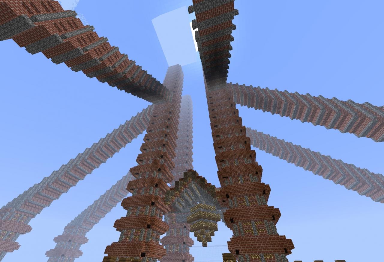 Tall Brick Pillar Thing Minecraft Map