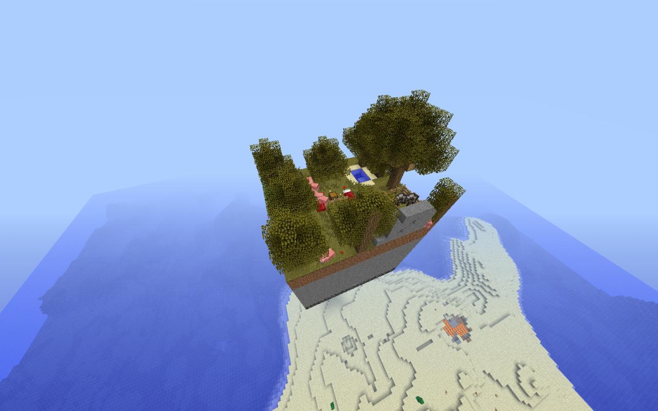 random skyblock by rankas Minecraft Map