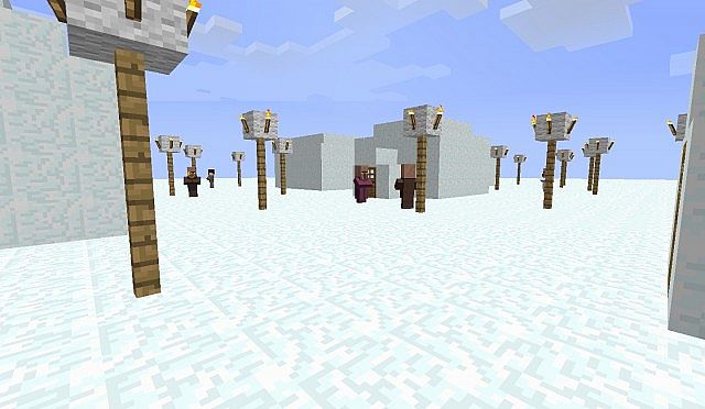 Ye Snow Tribe of JamesChap Minecraft Map