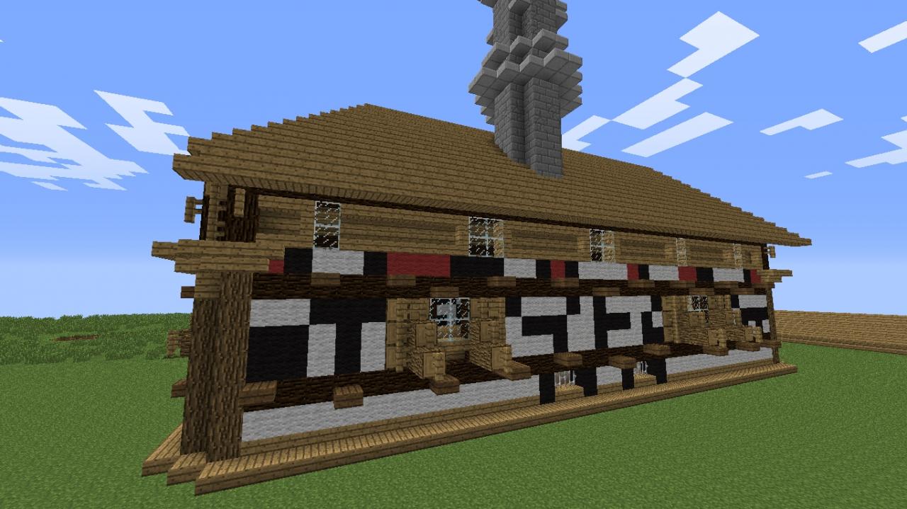 house with tower Minecraft Map