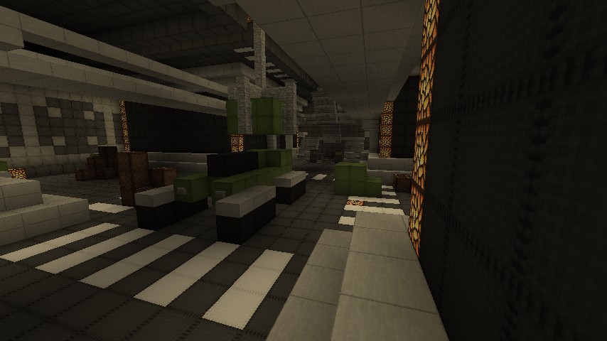 HALO UNSC Frigate Savannah Minecraft Map