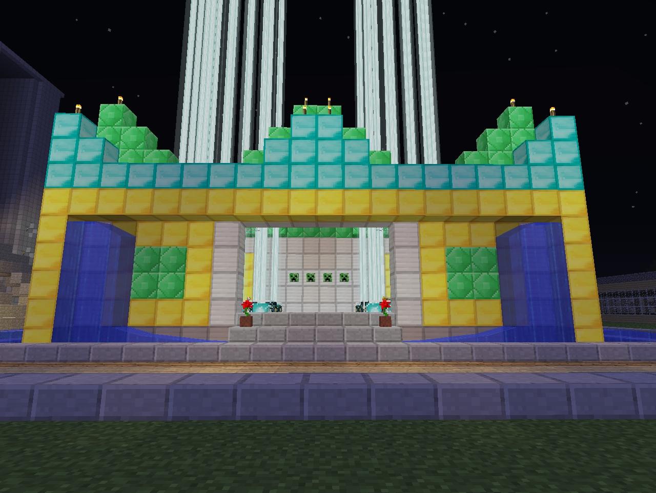 Creeper's Mini Bling Castle Minecraft Map