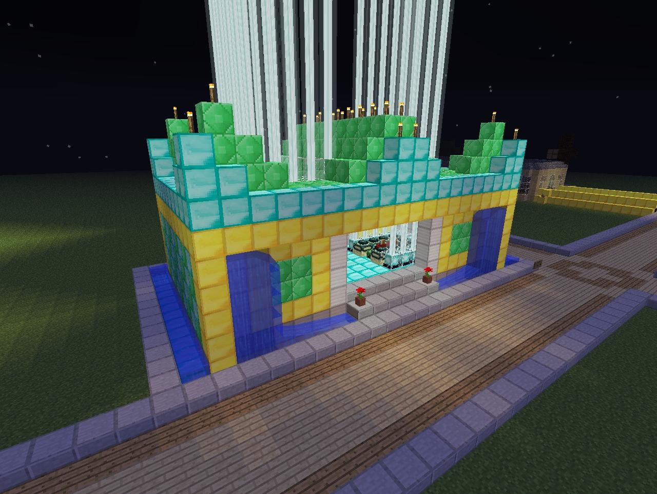 Creeper's Mini Bling Castle Minecraft Map