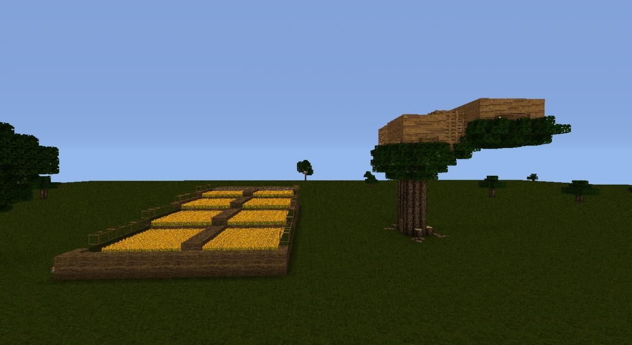 Automatic farm with a tree Minecraft Map