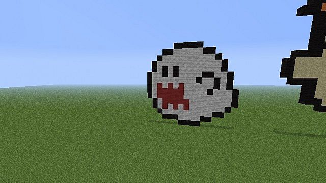 Boo From Mario Minecraft Map