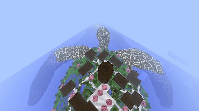 Turtle Island - A Minecraft Timelapse Minecraft Map