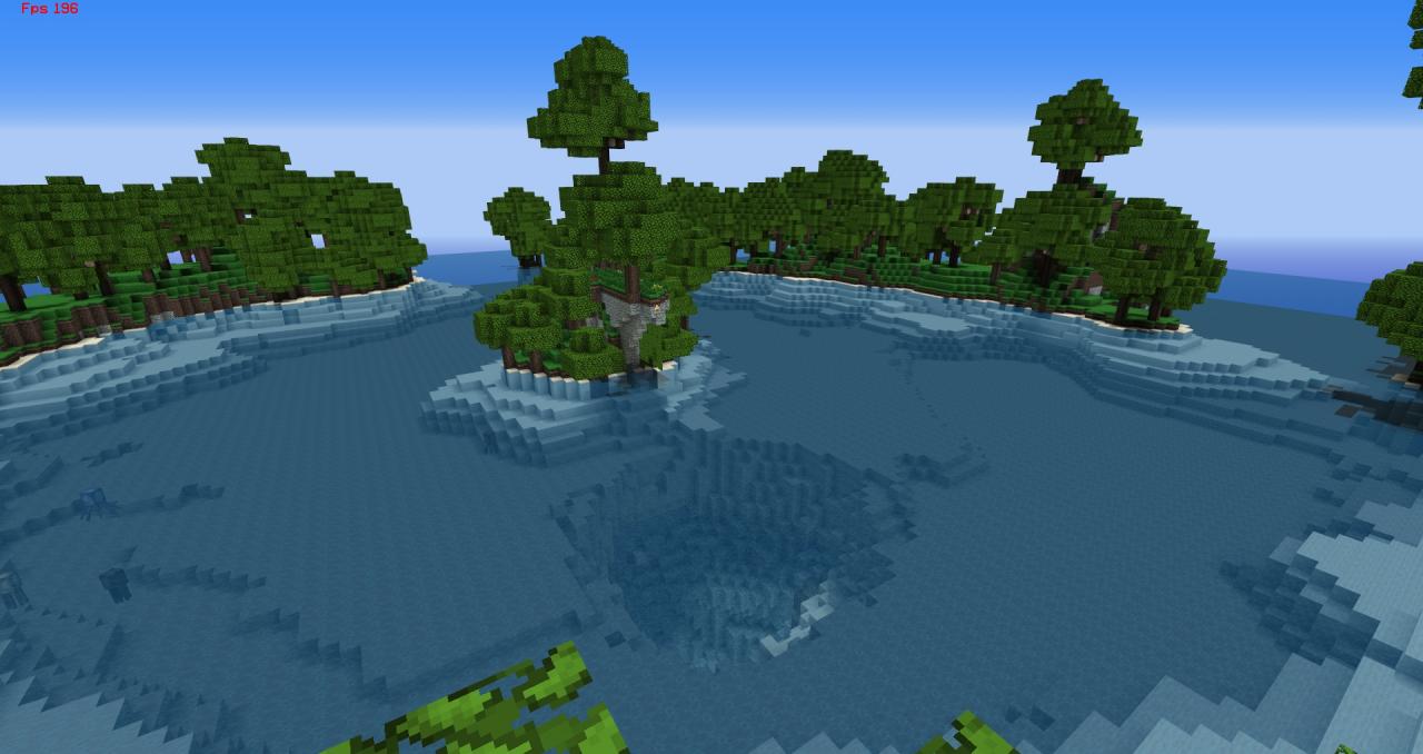 Leap of faith - Survival lagoon v1 Minecraft Map