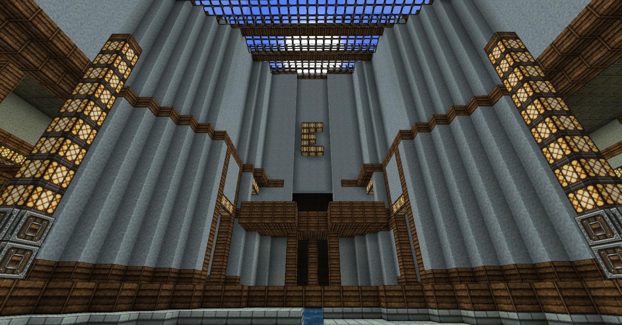 Reflection Map from Halo Reach Minecraft Map