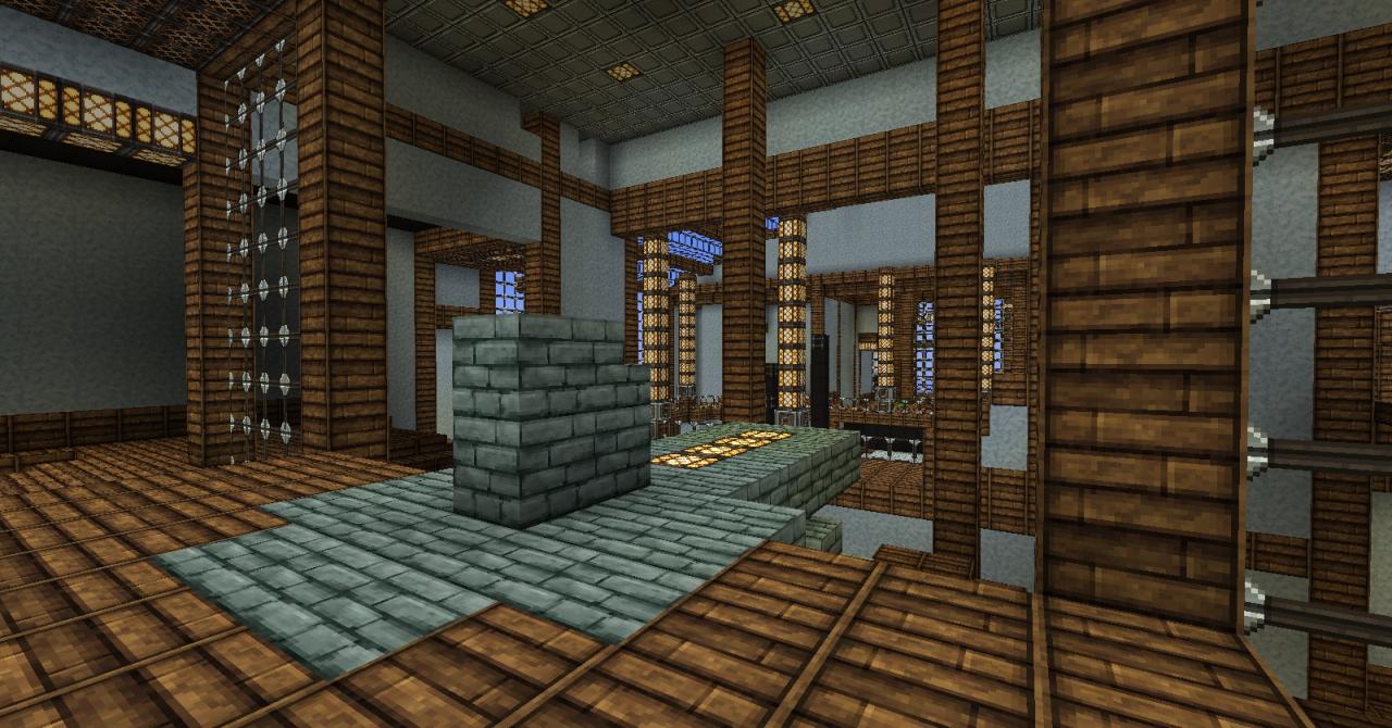 Reflection Map from Halo Reach Minecraft Map