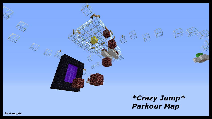 *Crazy Jump* Parkour map. Minecraft Map