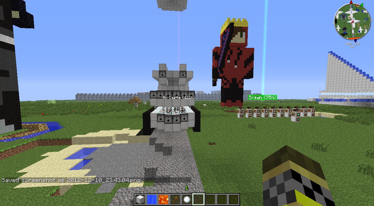 Castle Battle Scene Minecraft Map