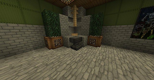 Minecraft medieval house forge - questpink