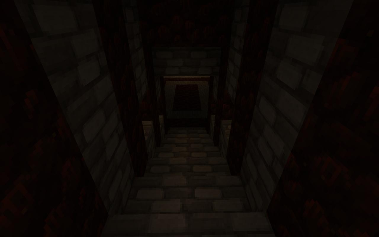 The Hell Shrine. The Darkness Lies Ahead. Minecraft Map