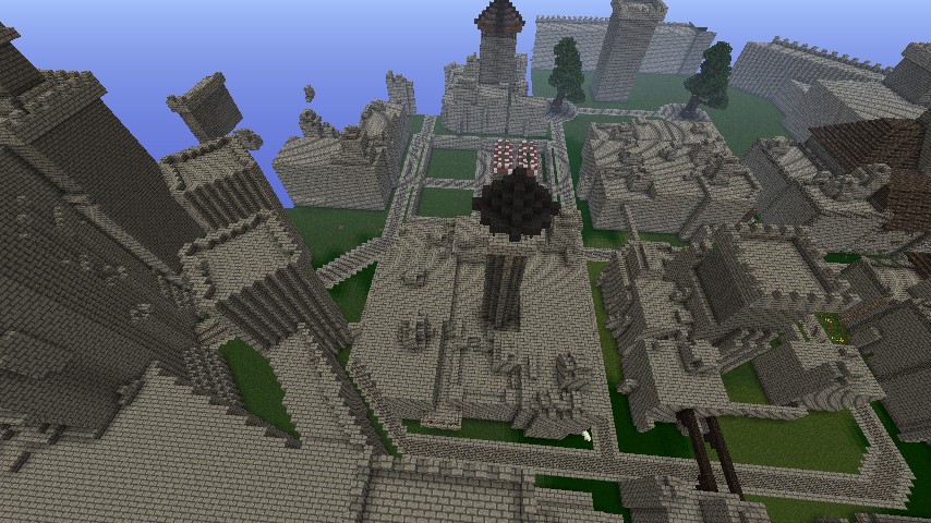 City, Castle, factory and more Minecraft Map