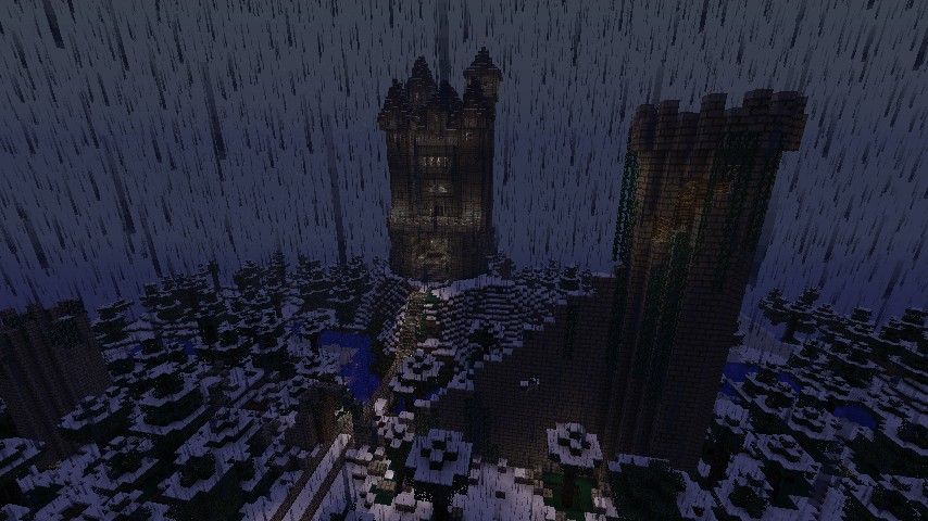 City, Castle, factory and more Minecraft Map