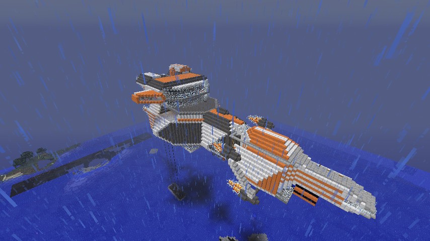 Space Ship (Huge) Minecraft Map