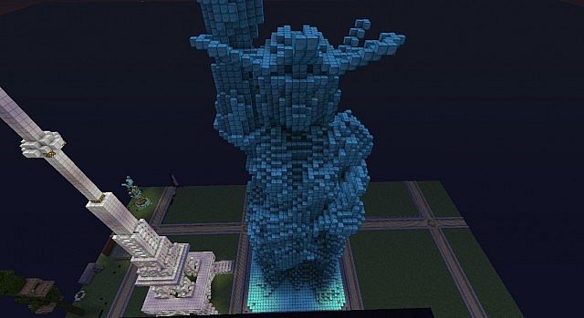 Statue of Liberty Minecraft Map