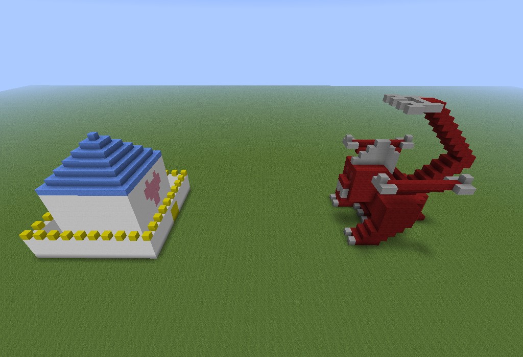 Dragon Vs Princess Castle (By Carmofa) Minecraft Map