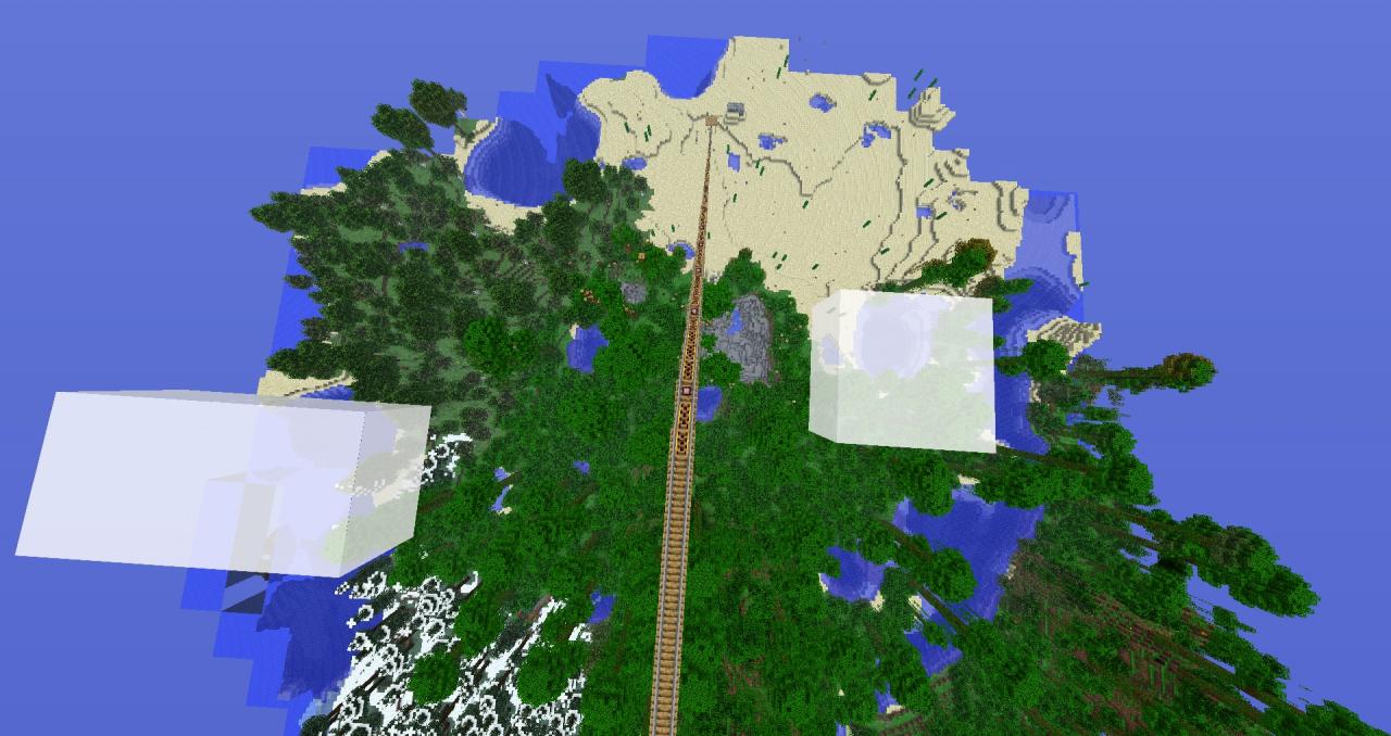 Rollercoaster Minecraft Map
