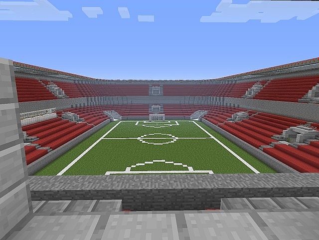Soccer Stadium Minecraft Map