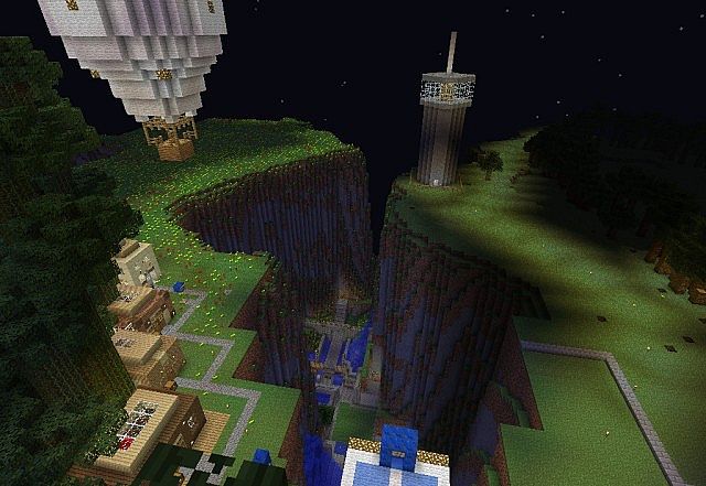 The main World Server Bukkit Minecraft Map