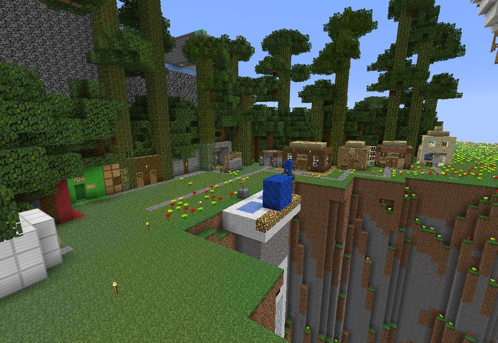 The main World Server Bukkit Minecraft Map