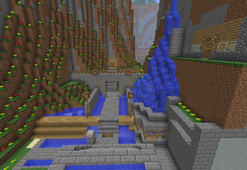 The main World Server Bukkit Minecraft Map