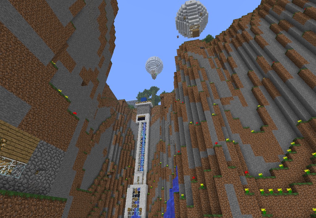 The main World Server Bukkit Minecraft Map
