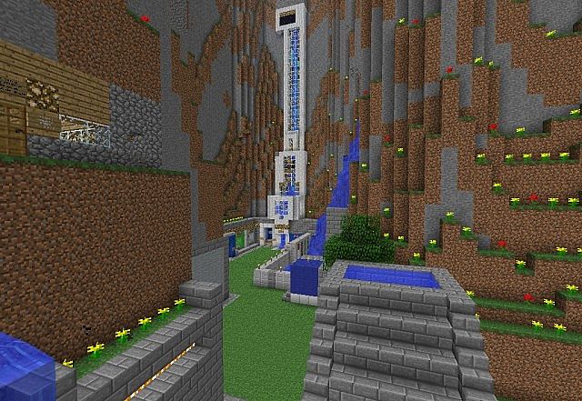 The main World Server Bukkit Minecraft Map