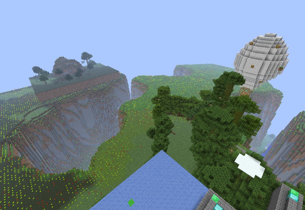 The main World Server Bukkit Minecraft Map